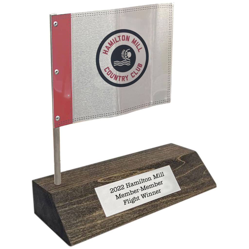 Links Metal Pin Flag - Heritage CAA