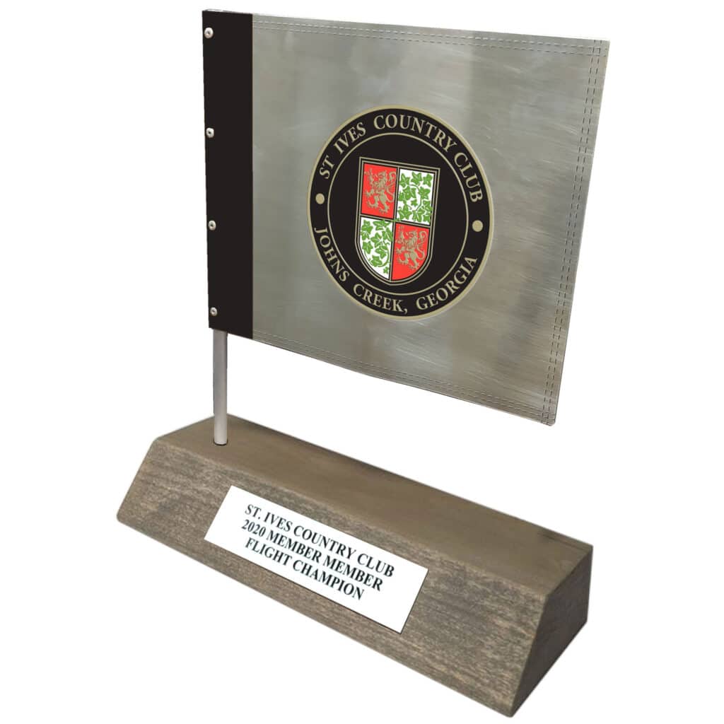 Links Metal Pin Flag - Heritage CAA