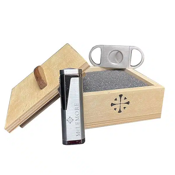 Torch Lighter / Cigar Cutter Set - Heritage CAA
