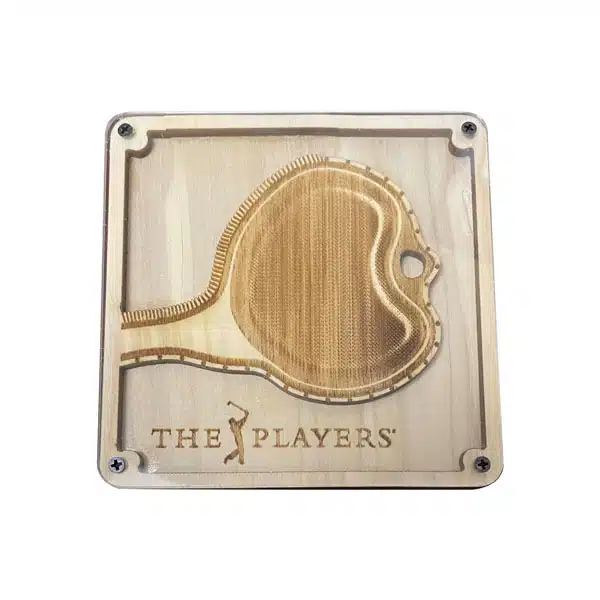 Links 3D Wood Coaster - Heritage CAA