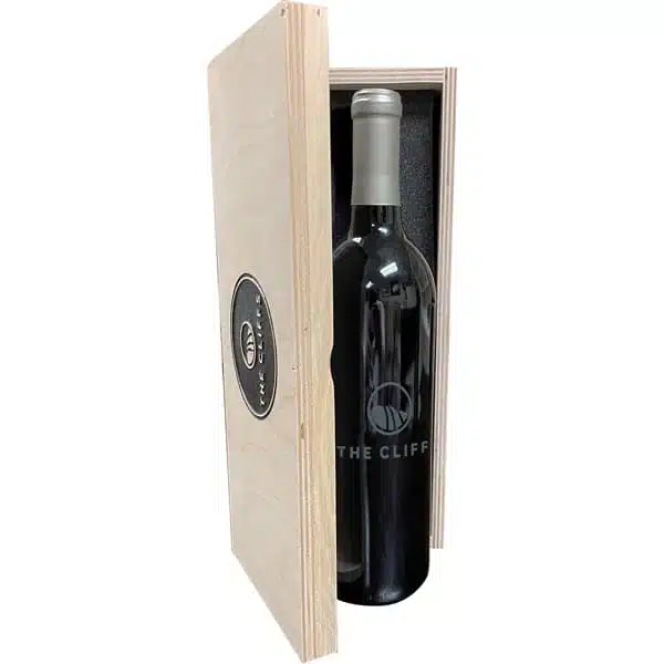 Single Wine Hinged Box - Heritage CAA