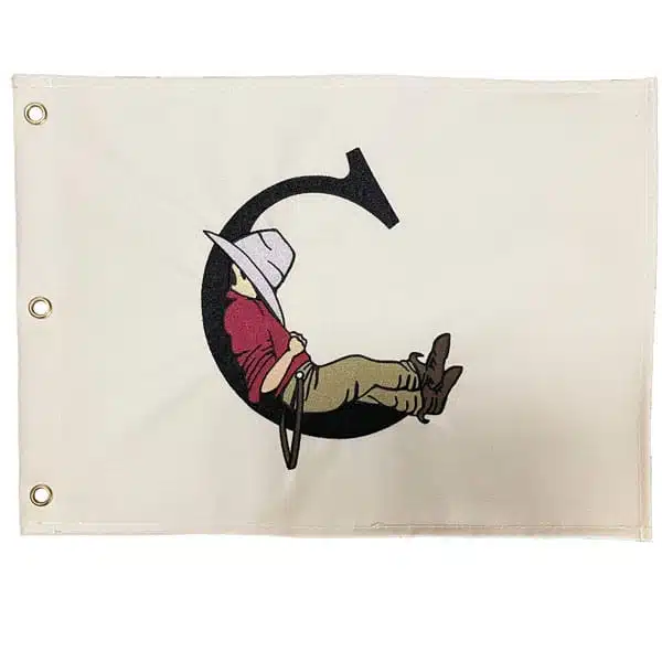 Embroidered Grommeted Flag - Heritage CAA