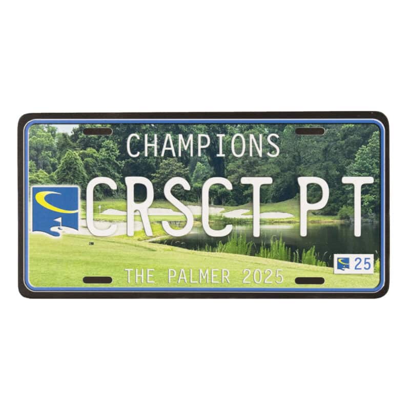 Wooden License Plate - Heritage CAA