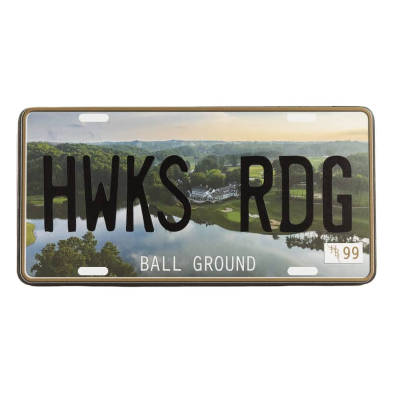 Wooden License Plate - Heritage CAA