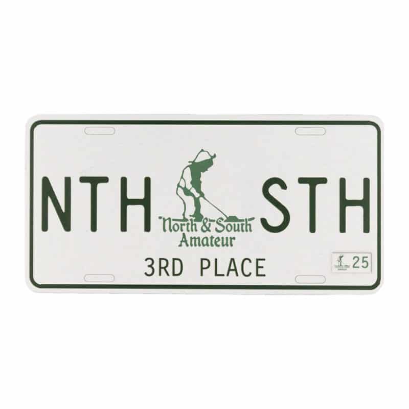 Wooden License Plate - Heritage CAA
