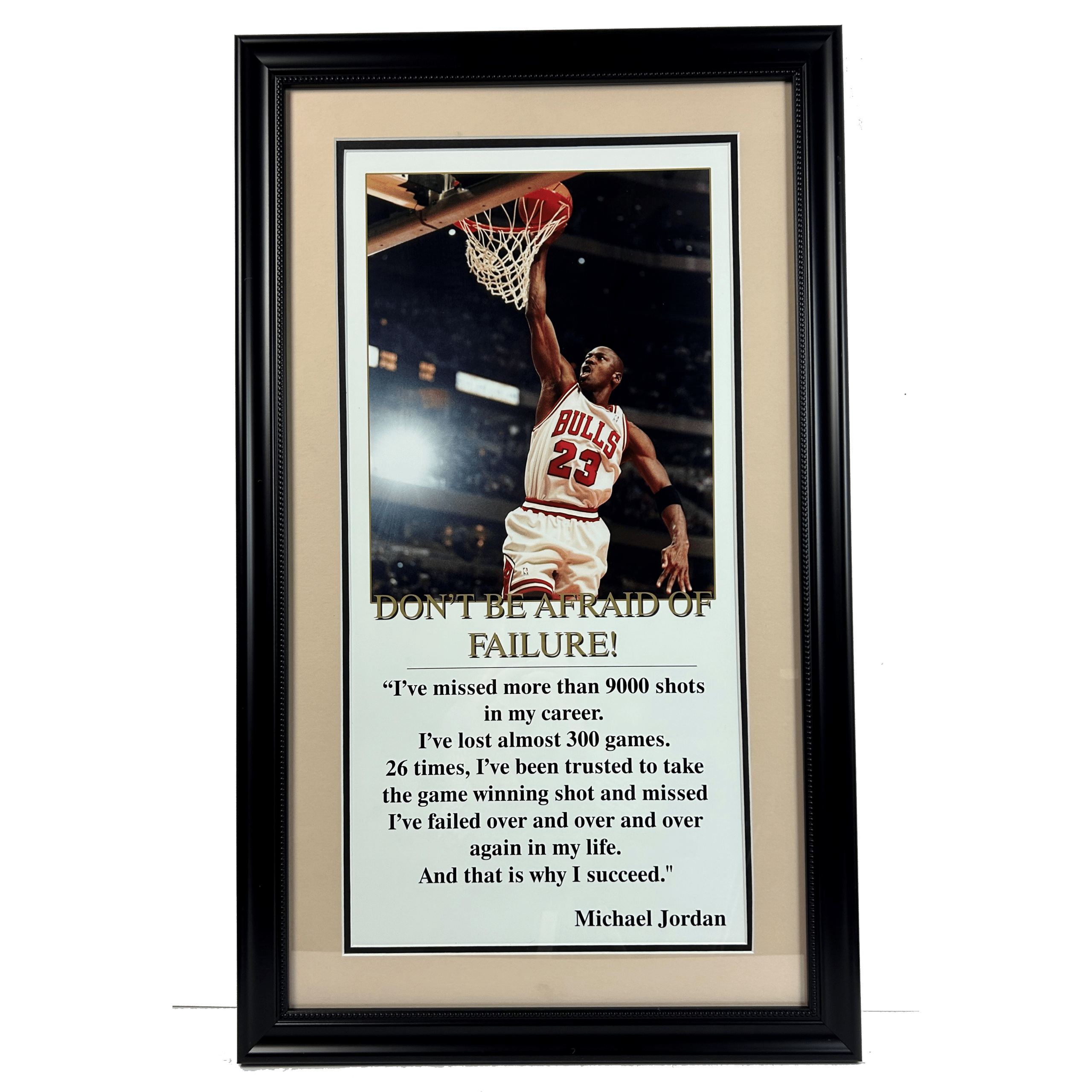 Michael Jordan- Don't be Afraid of Failure - Heritage CAA